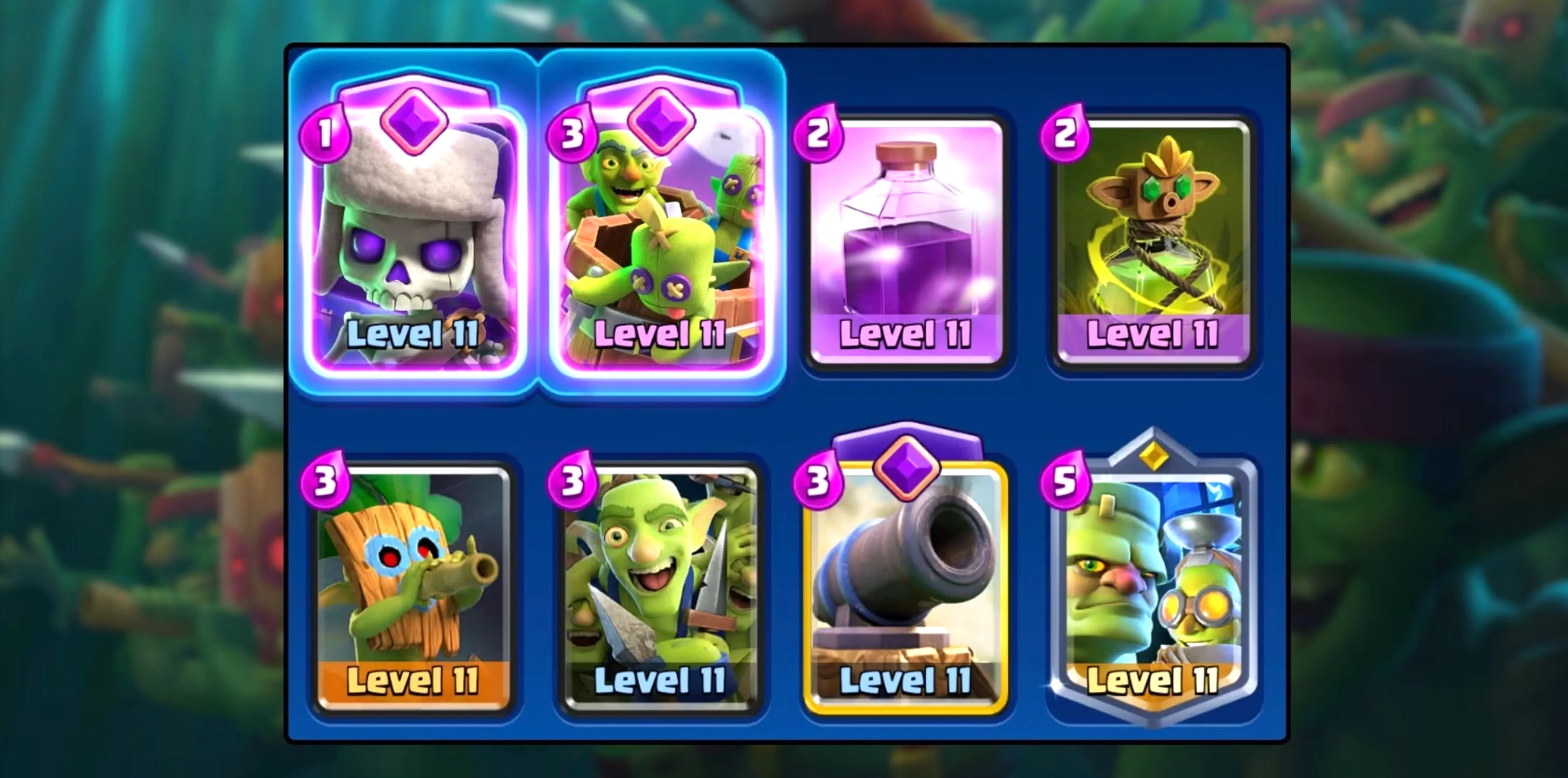 Best Log Bait Decks In Clash Royale | 1v9