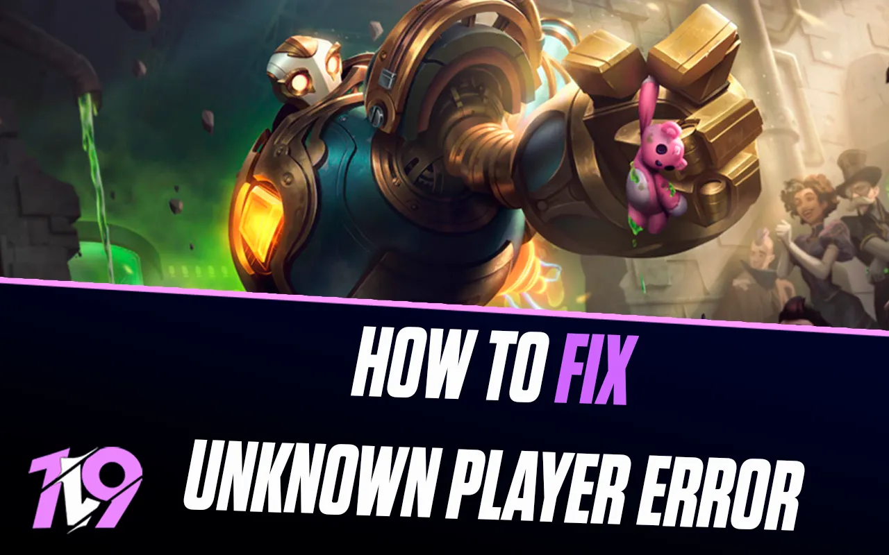 How To Fix Unknown Player Error In League of Legends | 1v9