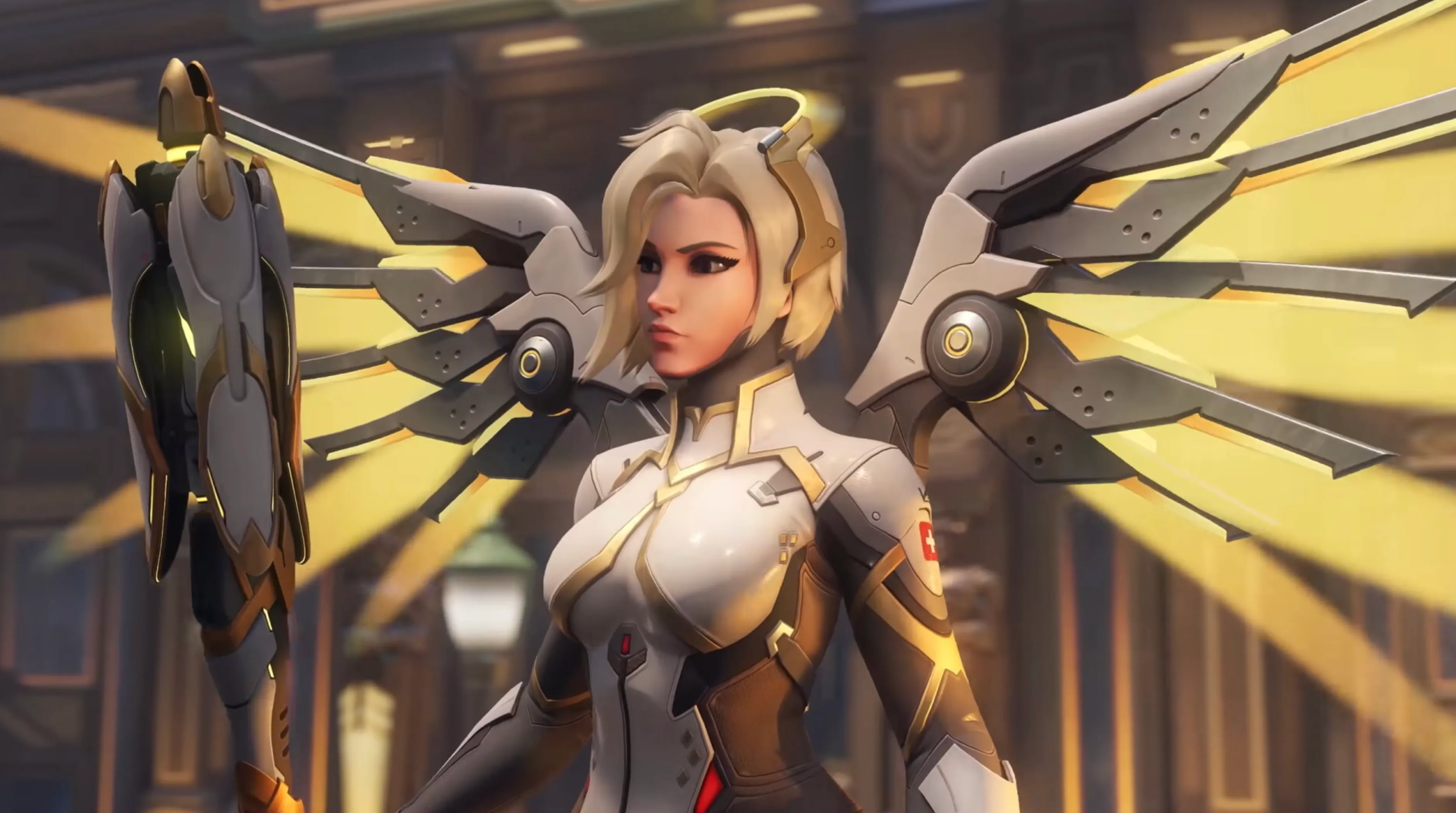 Best Mercy Stadium Builds in Overwatch 2 | 1v9