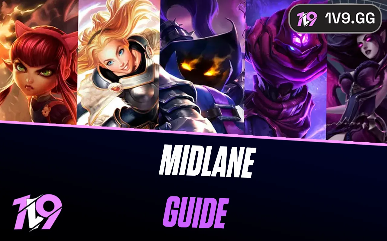How To Play Mid Lane In League of Legends: Complete Guide | 1v9