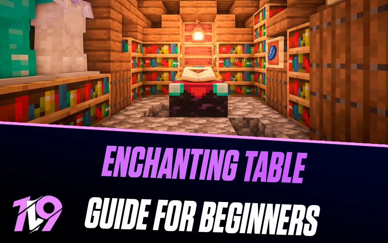 Minecraft Enchanting Table Guide For Beginners | 1v9