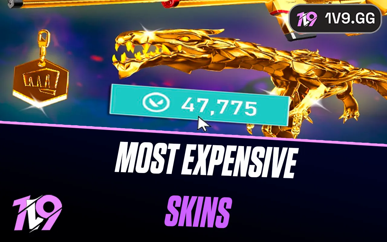 5 Most Expensive Skins In Valorant | 1v9