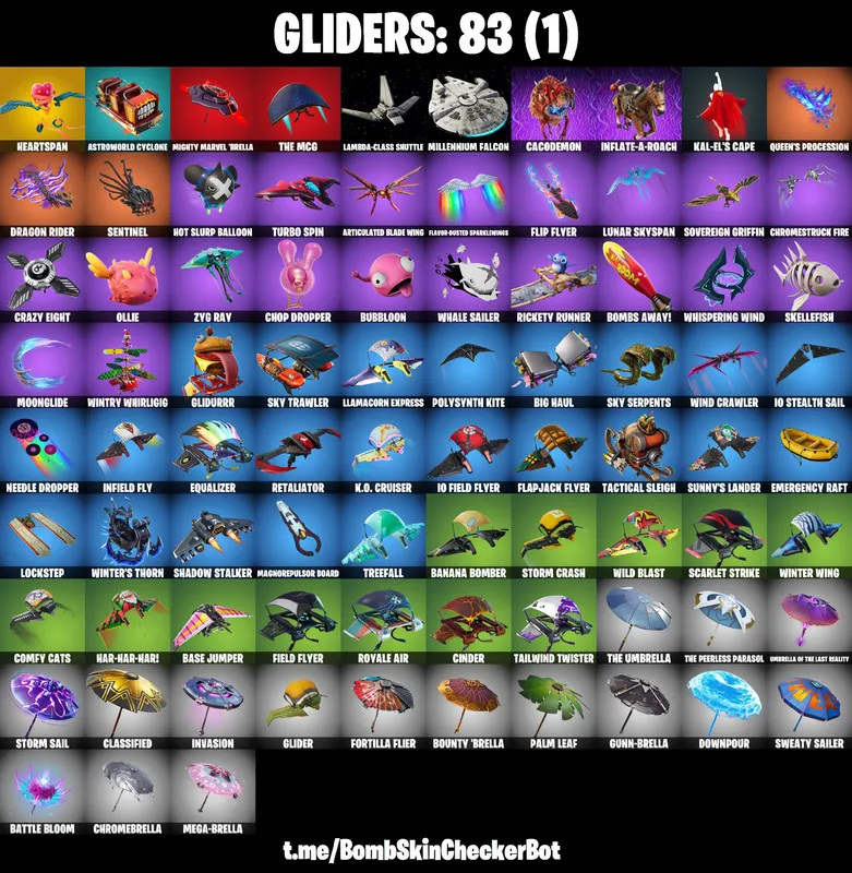82 Skins |PC/PSN/XBOX| OG Rage Emote | Fishstick (WORLD CUP) | Clark ...