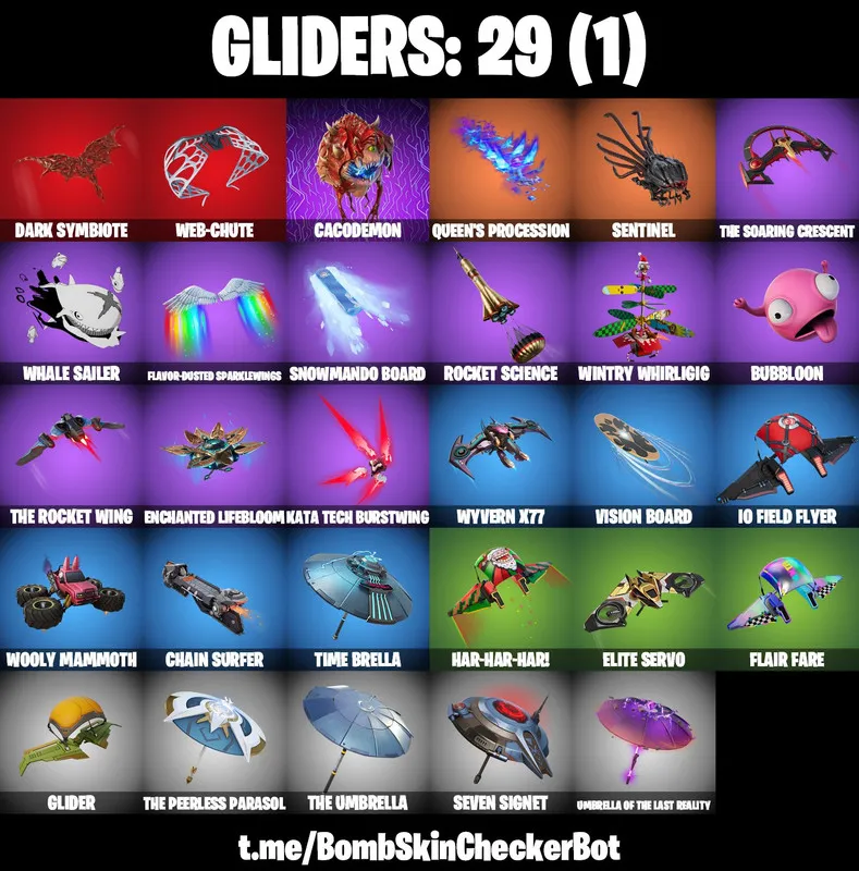 25 Skins |PC/PSN/XBOX| Spiderman | Polar Peely | Blizzabelle ...