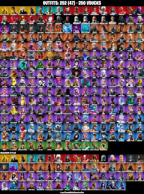 252 Skins |PC/PSN/XBOX| The Champion + Mandalorian (Beskar) | Slim ...