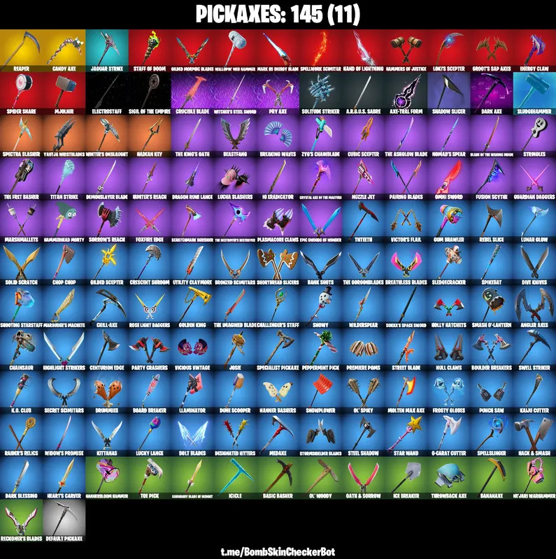 138 Skins |PC/PSN/XBOX| Candy Axe + Reaper Axe | Party Trooper (J ...