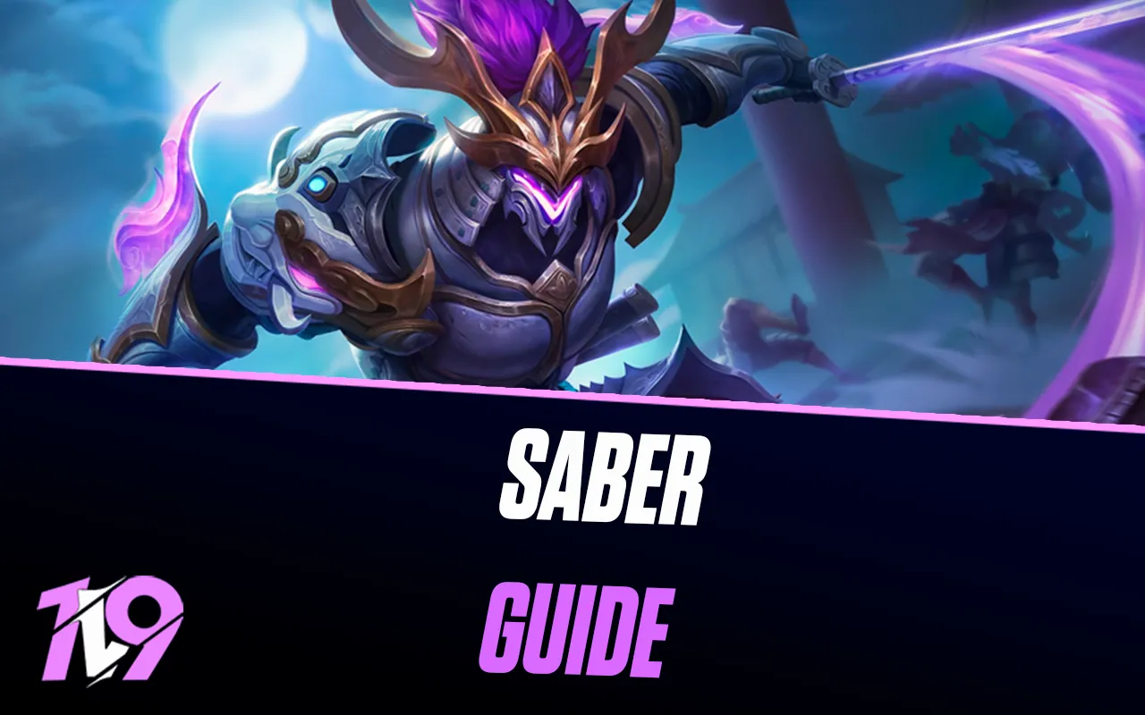 Mobile Legends Guide: Best Saber Build, Skills, Emblem, and Combos | 1v9