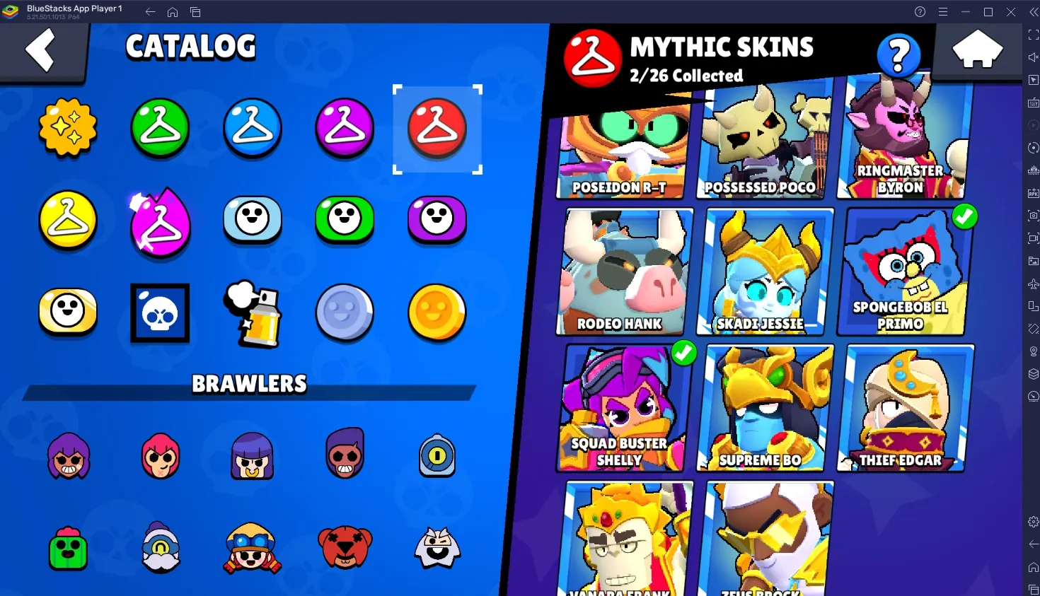 STAR SHELLY ⭐ 30.000 TROPHY ⭐ 78 BRAWLERS ⭐ 93 SKINS ⭐ 9 MAX ⭐ 3 ...