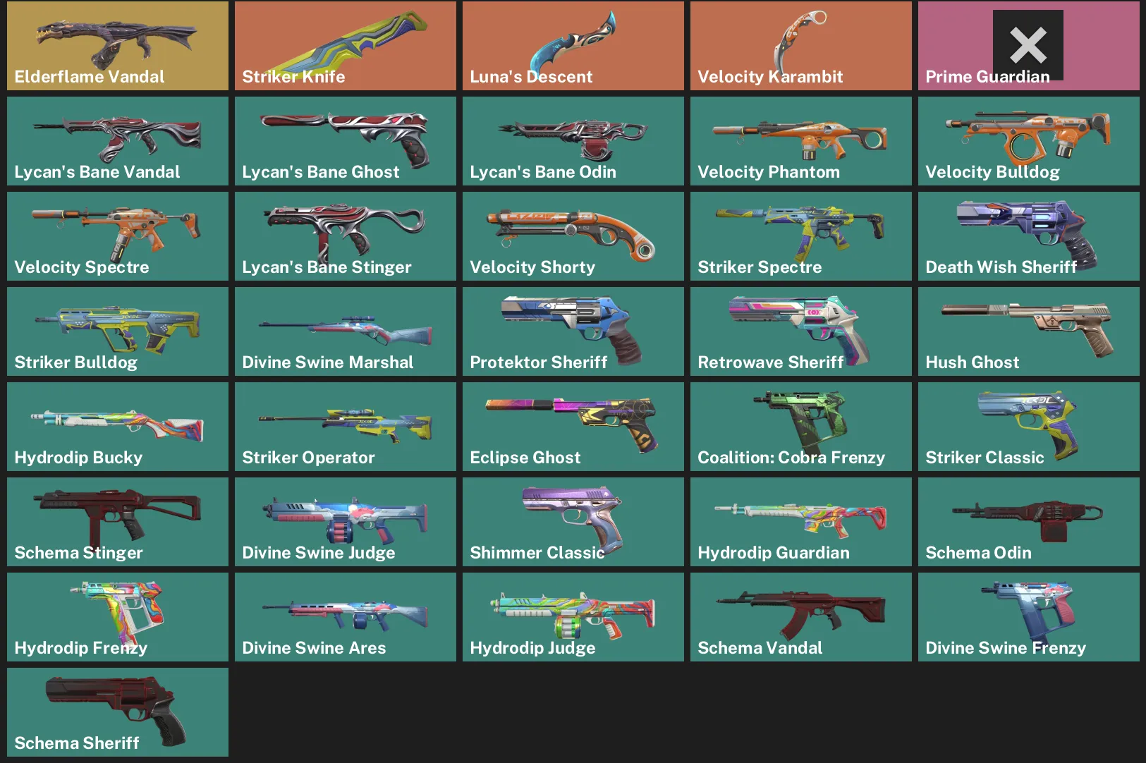 🌍EU 🎮 RANKED READY 🐲 Elderflame Vandal 🔪 Striker Knife Luna's Descent 🔪 ...