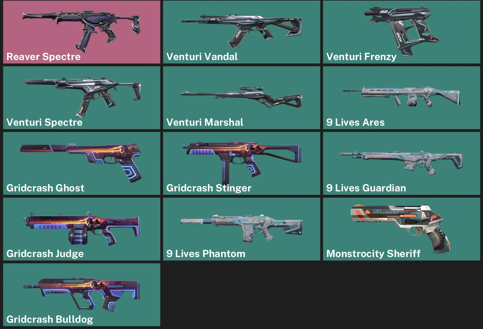 🌎LA 🎮 RANKED READY ⚡ Reaver Spectre Venturi Vandal Venturi Frenzy ...
