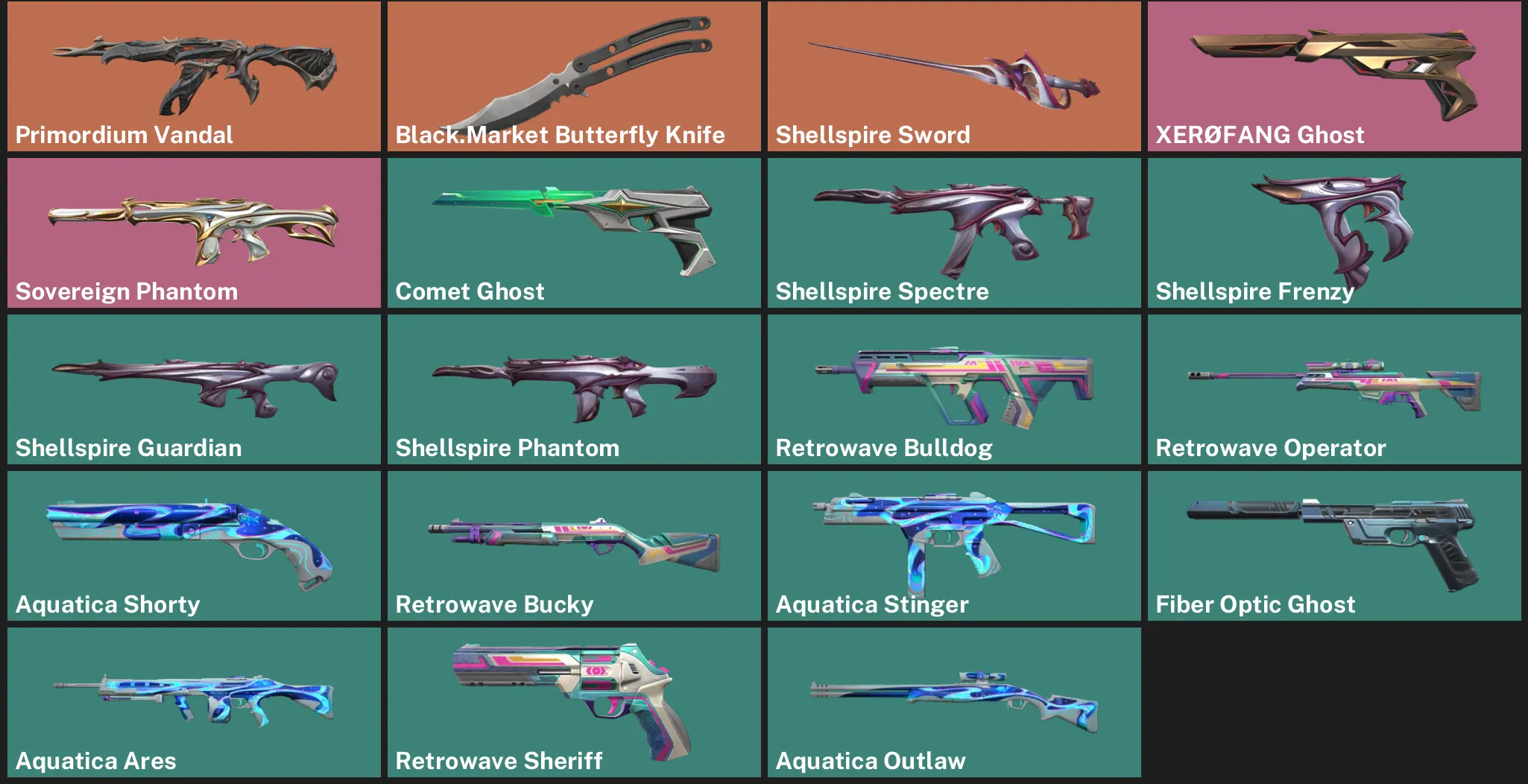 🌎NA 🎮 UNRANKED Primordium Vandal 🔪 Black.Market Butterfly Knife 🔪 ...