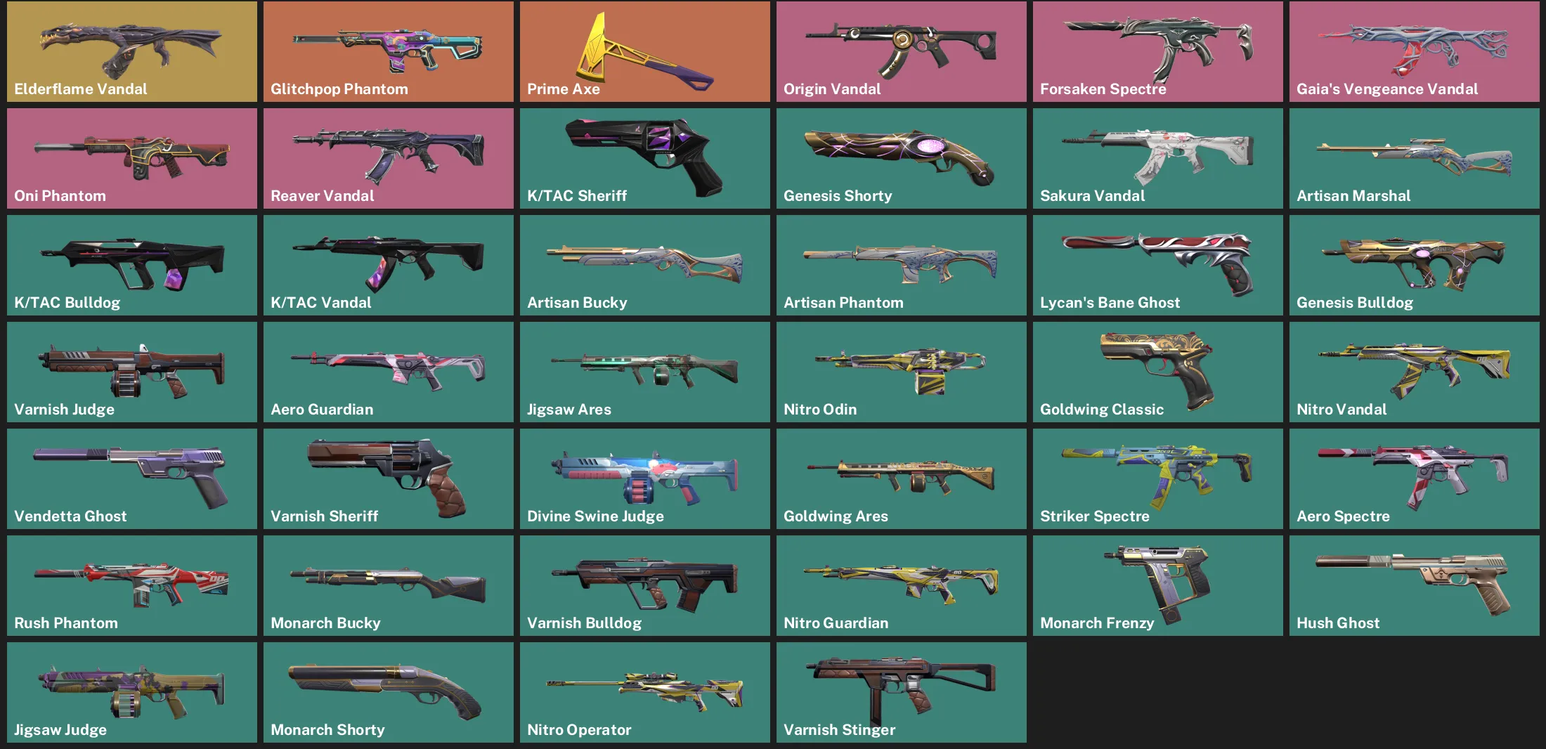 🌏AP 🎮 RANKED READY 🐲 Elderflame Vandal 💥 Glitchpop Phantom ⚡ Prime Axe ...