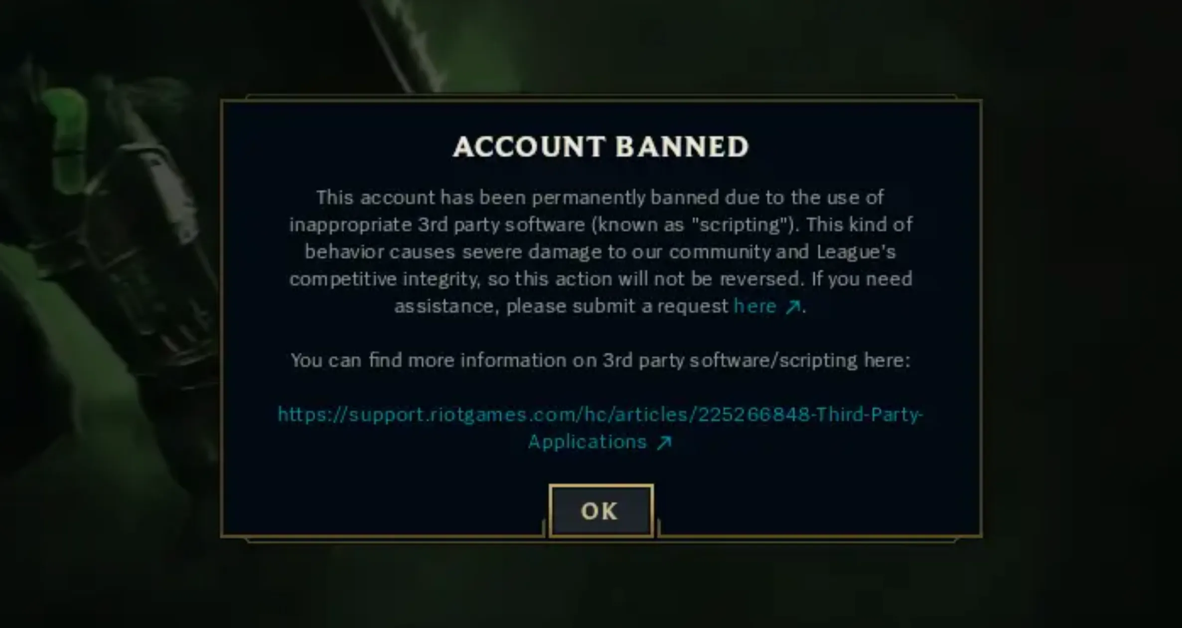 Why Did My League of Legends Account Get Banned? | 1v9