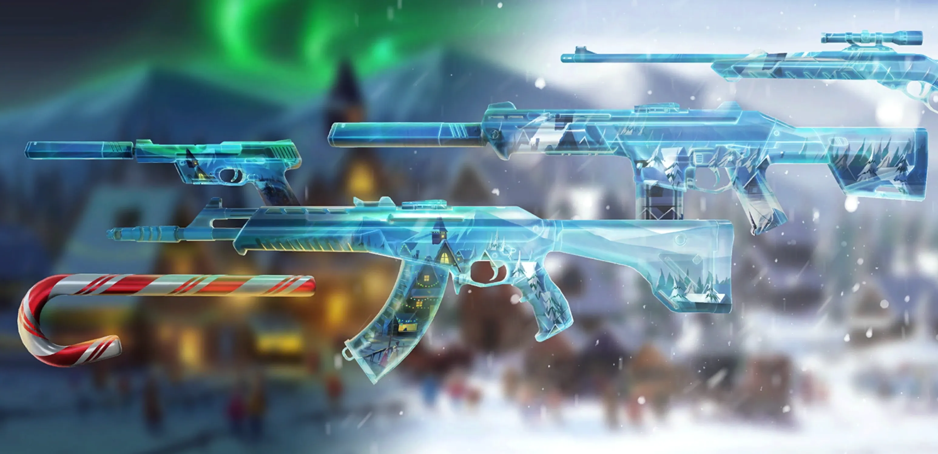 The Best Christmas Skins in Valorant | 1v9